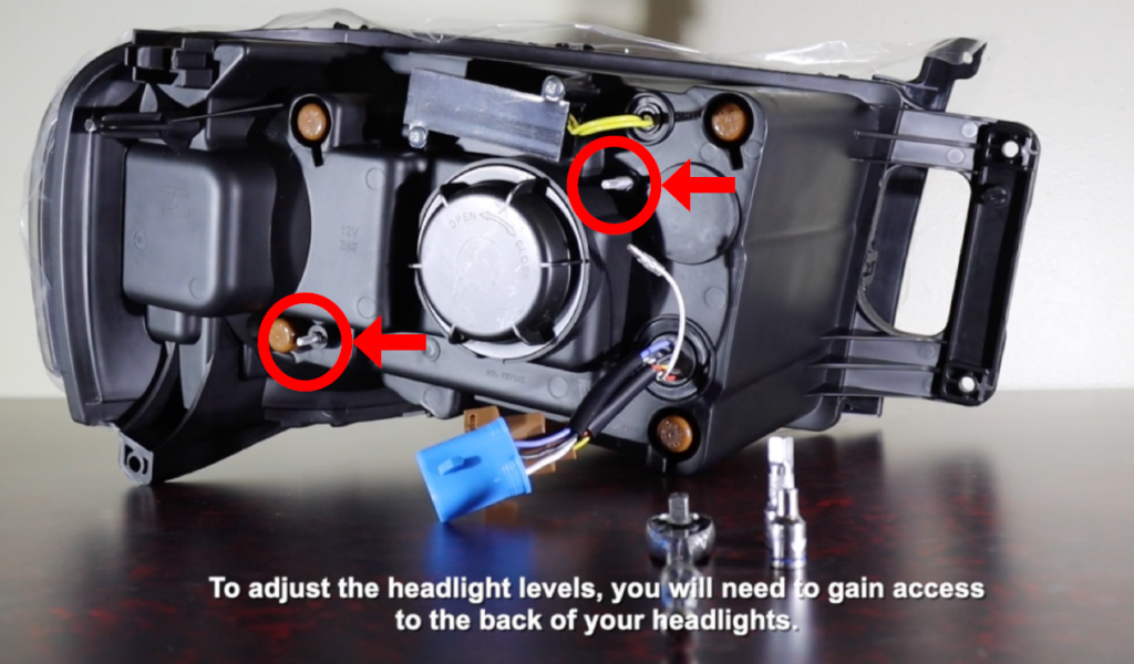 How to Adjust The Projection Height of AlphaRex Headlights | AlphaRex